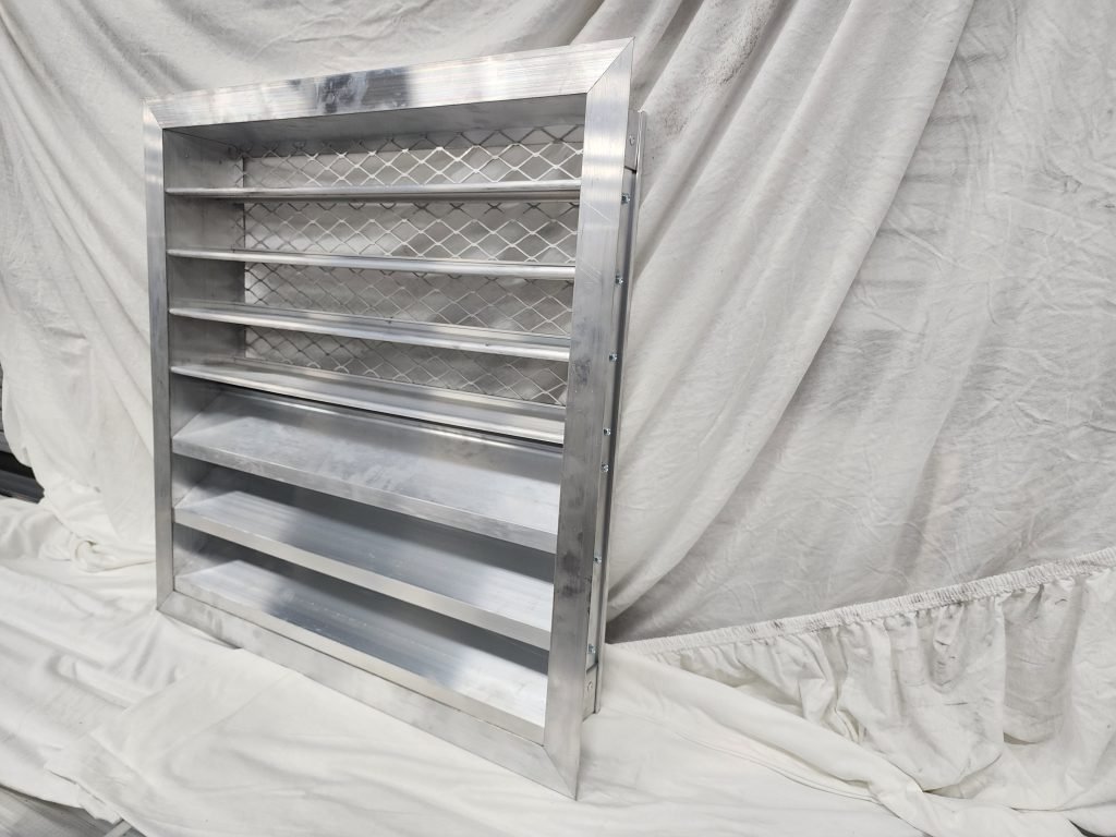 Stormproof 2 Combo Louvers 4'' Body - Energy Metal Specialties