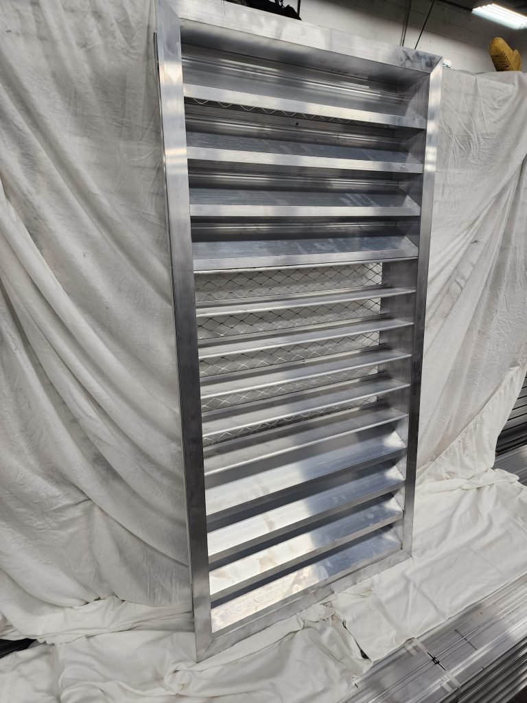 Stormproof 3 Combo Louvers 4'' Body - Energy Metal Specialties