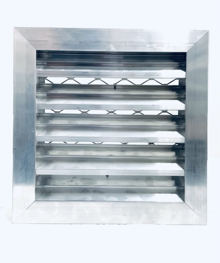 2'' Stormproof Aluminum Louvers - Energy Metal Specialties